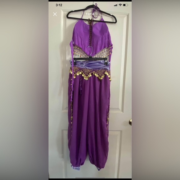 Other | Purple Gypsy Belly Dancer Cute Costume | Poshmark